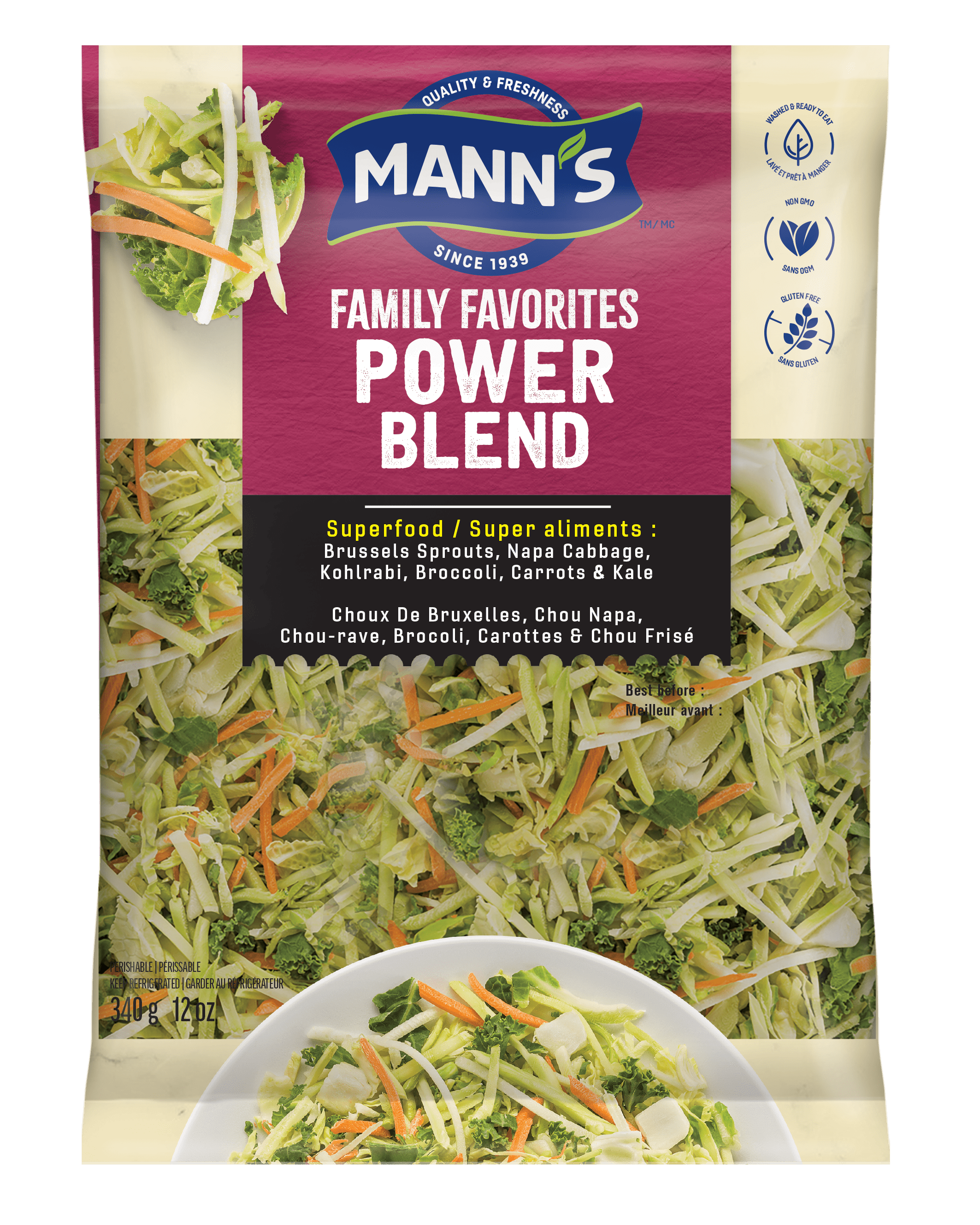 Power BlendMélange de Puissance - Mann’s Fresh Vegetables – Canada