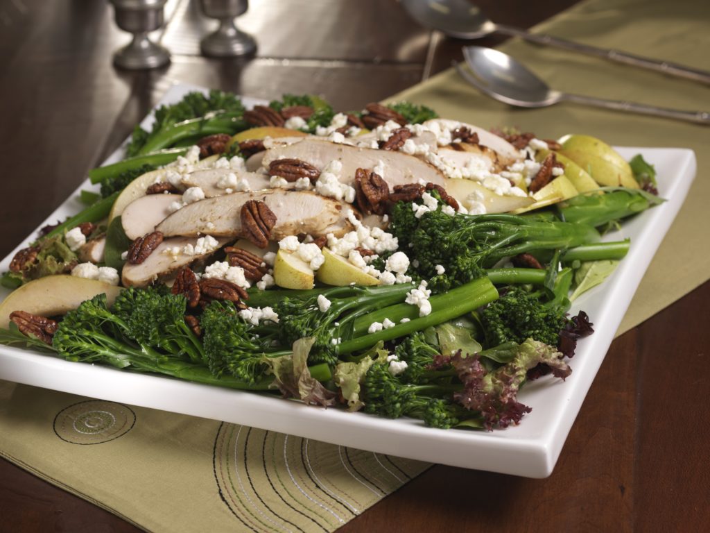 BROCCOLINI® baby broccoli and Grilled Chicken Salad with Goat Cheese ...