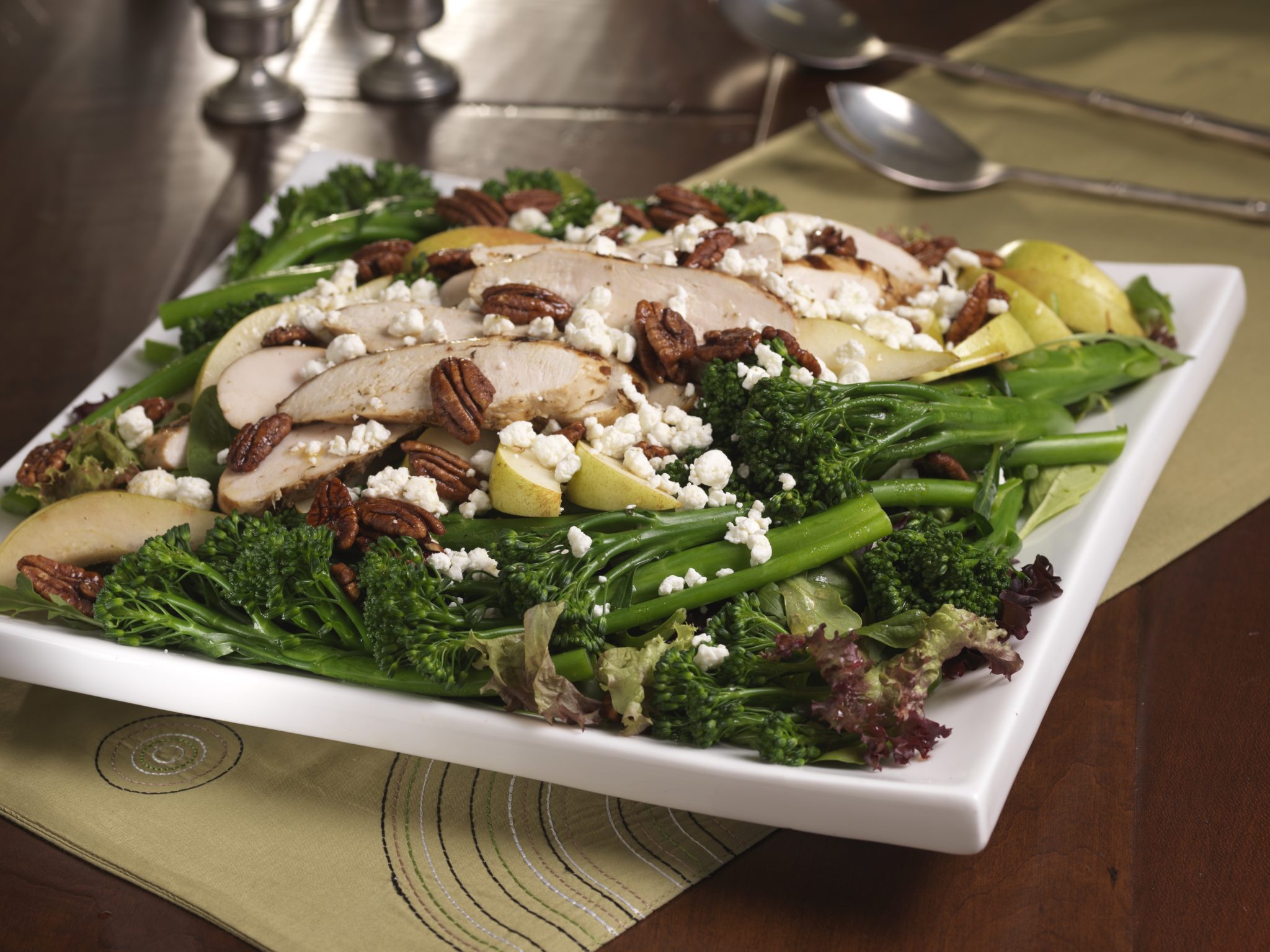 BROCCOLINI® baby broccoli and Grilled Chicken Salad with Goat Cheese ...