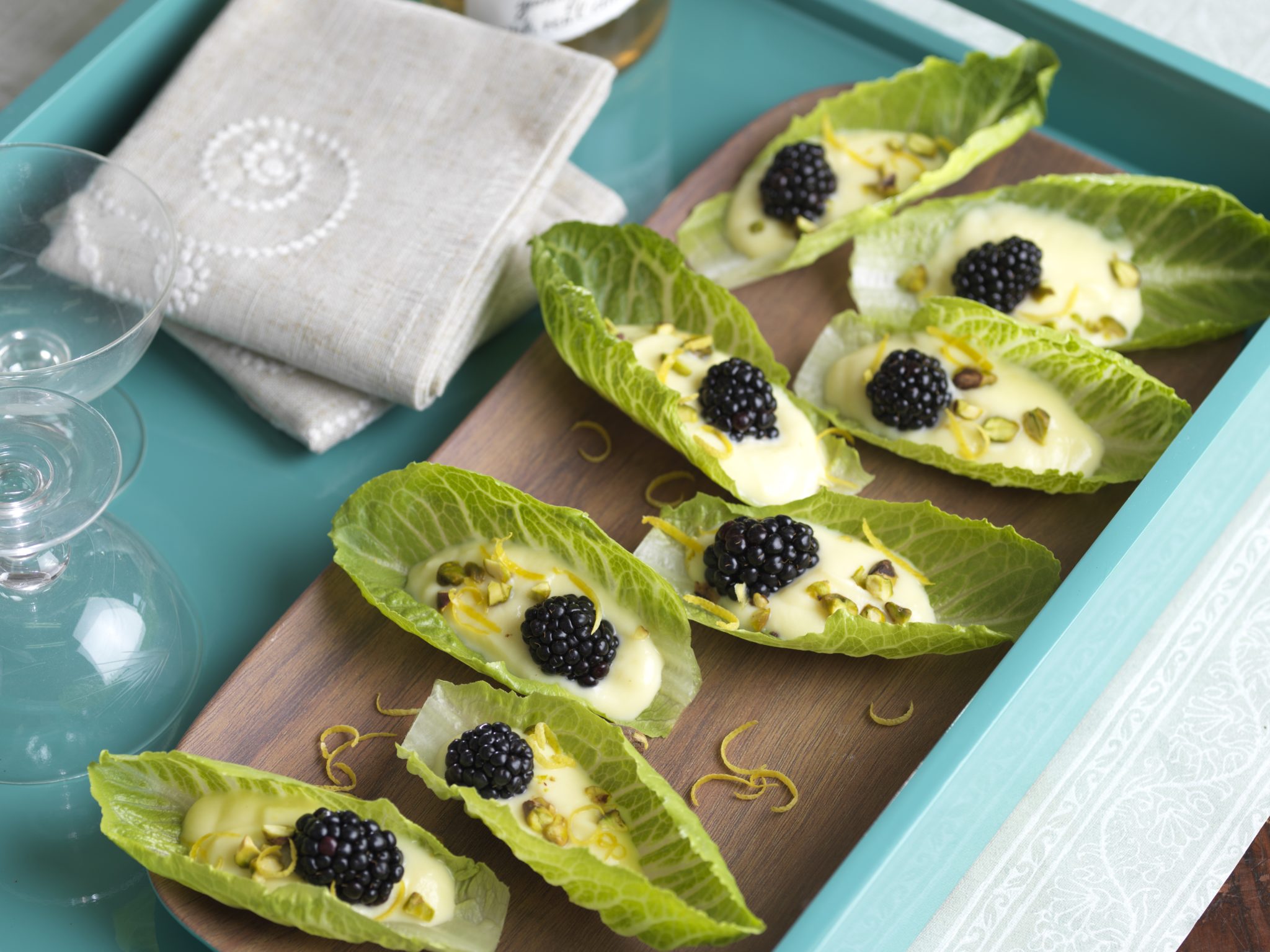 RomaCrunch® Cups with Lemon Pudding and Blackberries - Foodservice by ...