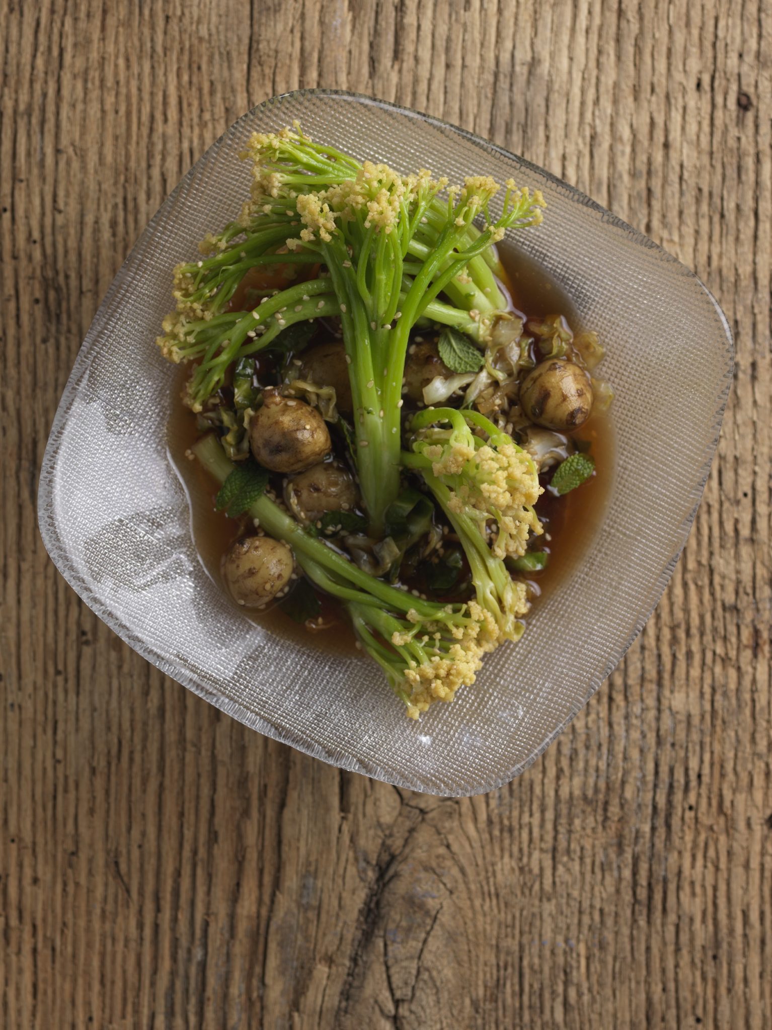 CAULILINI® baby cauliflower with Sake, Sesame and Cabbage - Foodservice ...