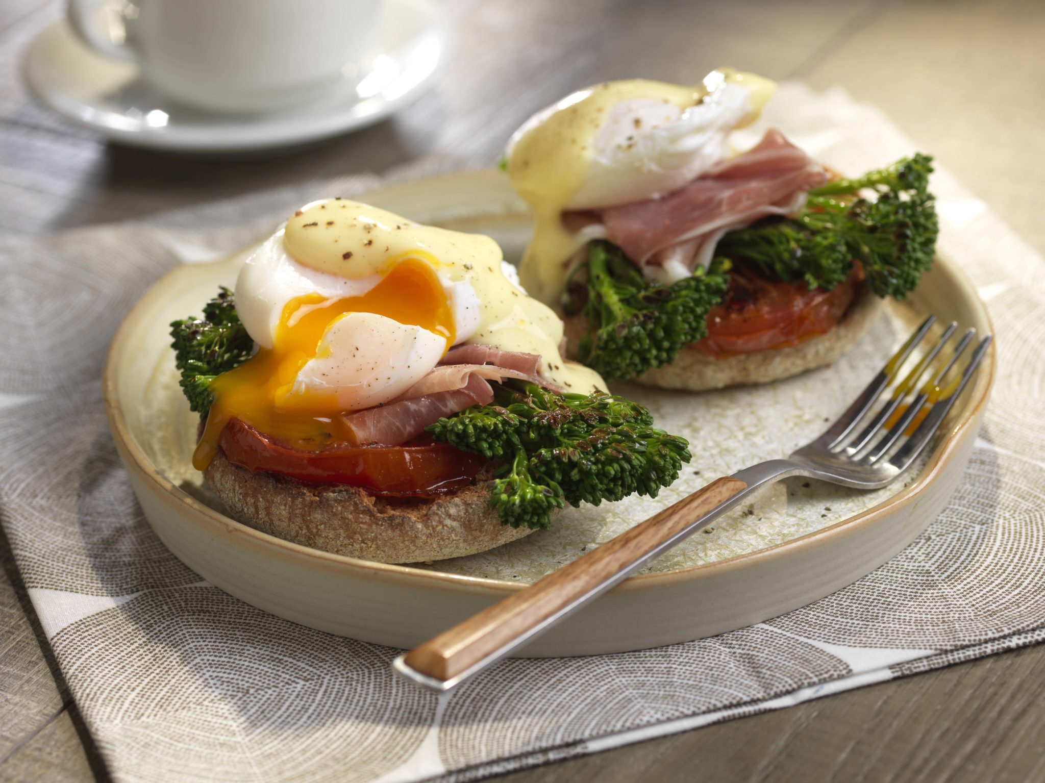 BROCCOLINI® baby broccoli Eggs Benedict - Foodservice by Mann Packing