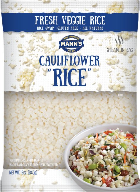 Moroccan Cauliflower “Rice” “Couscous” Salad | Mann's Fresh Vegetables