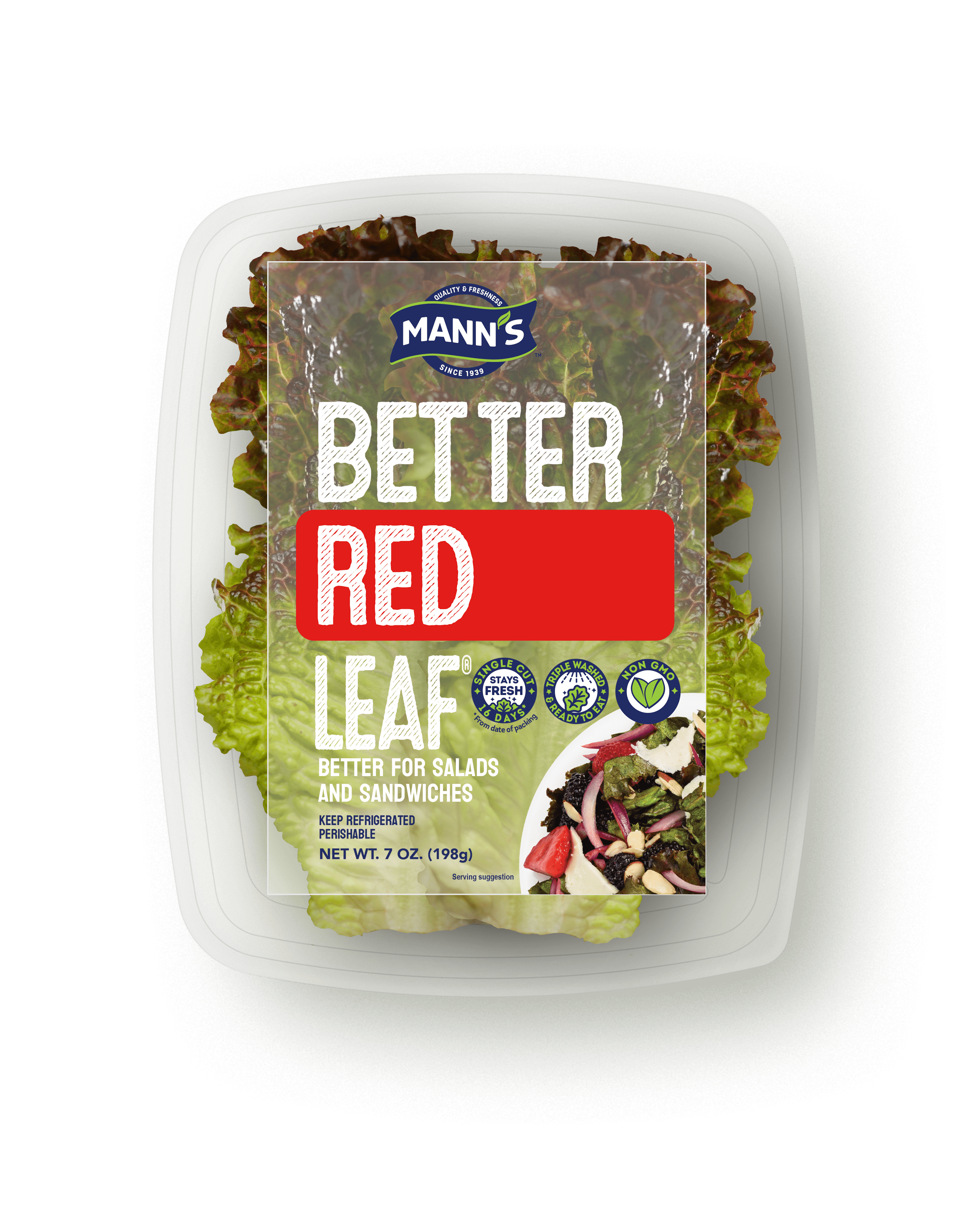 Better Red Leaf® - Mann's Fresh Vegetables