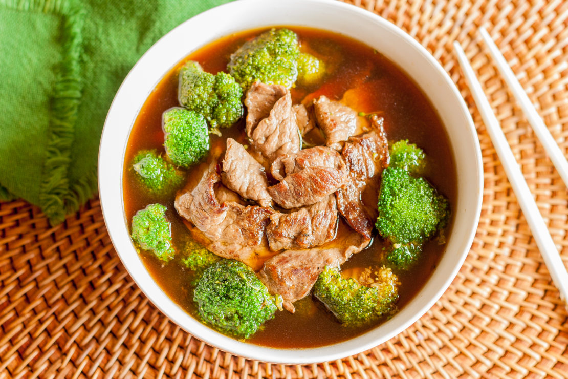 Beef and Broccoli Stir-Fry Soup - Mann's Fresh Vegetables