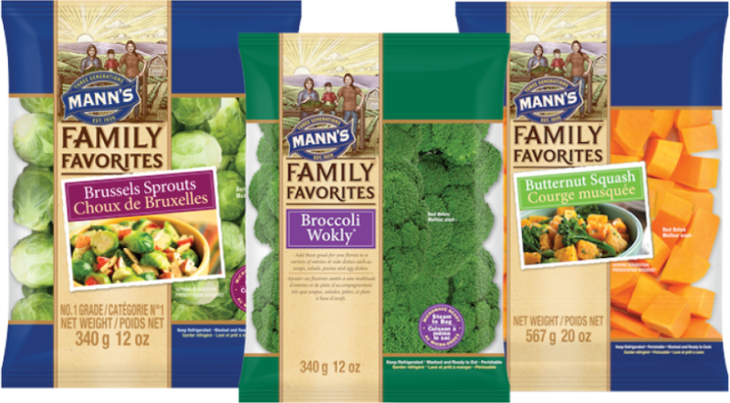 Products Overview - Mann's Fresh Vegetables