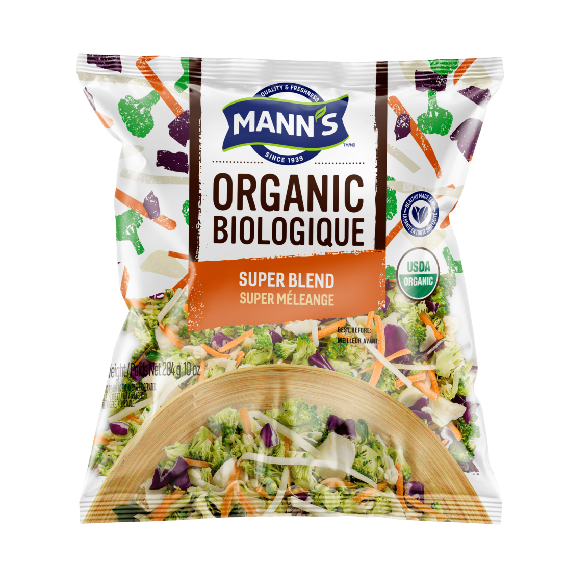 Organic Super Blend - Mann's Fresh Vegetables