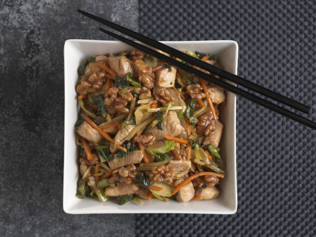Power Blend Walnut Chicken Stir Fry - Mann's Fresh Vegetables