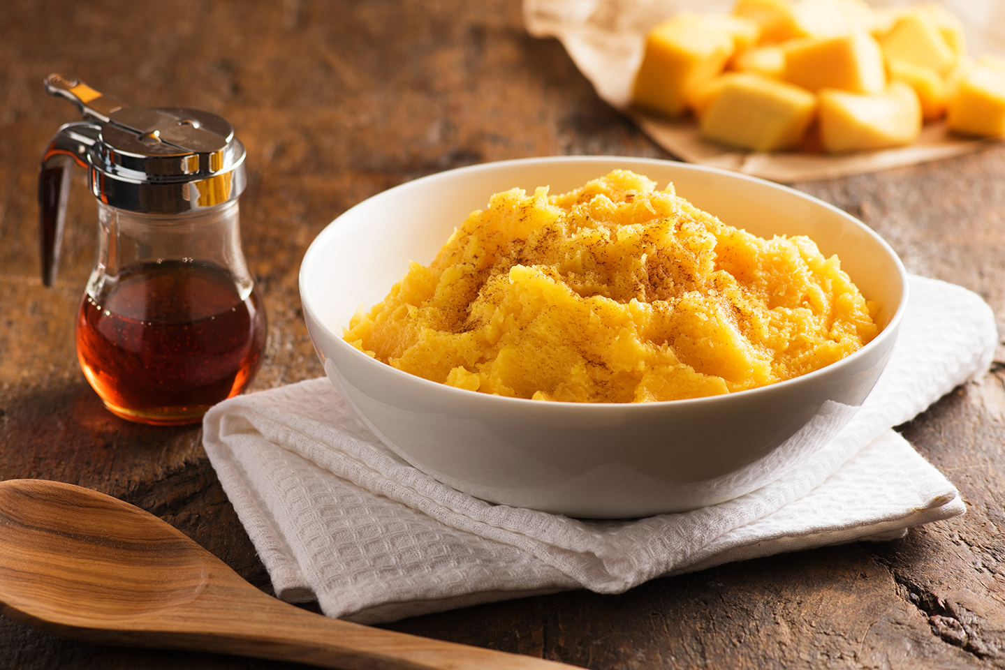Maplelicious Butternut Squash Mash - Mann's Fresh Vegetables