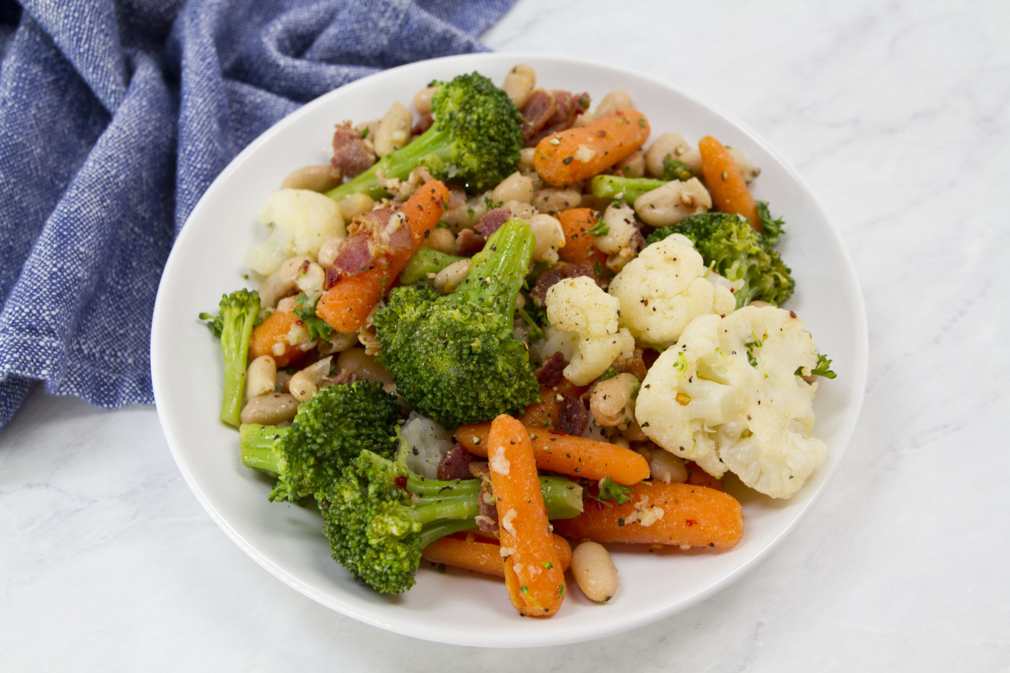 Tuscan Medley Salad - Mann's Fresh Vegetables