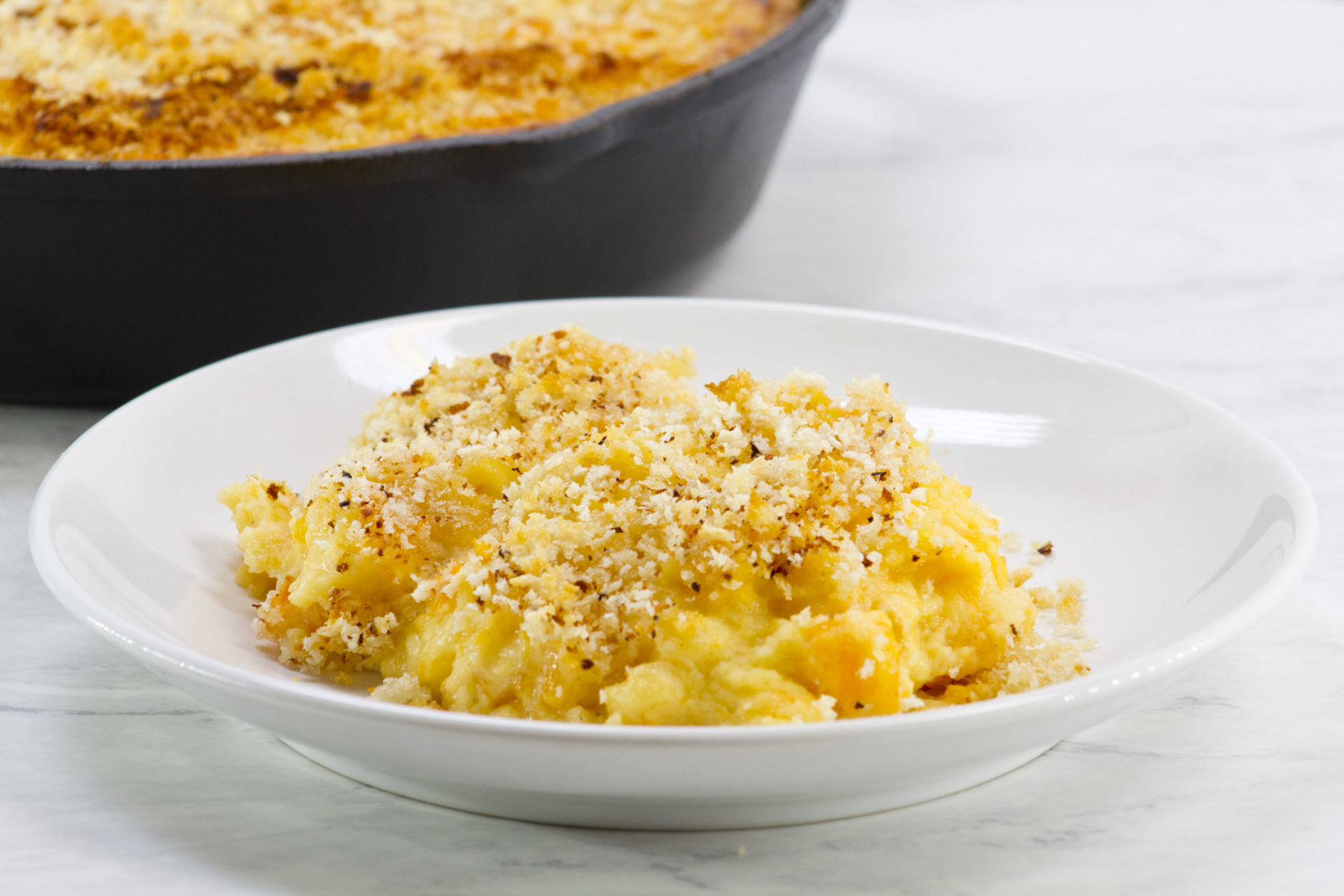 Butternut Squash "Rotini" Mac and Cheese - Mann's Fresh Vegetables
